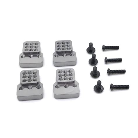 ในสต็อก Wpl 1 16 Rc Crawler Wpl C14 Wpl C24 อัพเกรดอะไหล่โลหะโช้คอัพวงเล็บ Wpl C14 C24 อุปกรณ์