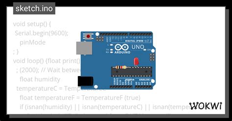 Humidity Monitoring System Wokwi Esp32 Stm32 Arduino Simulator