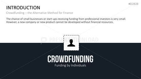 Crowdfunding PowerPoint Templates PresentationLoad