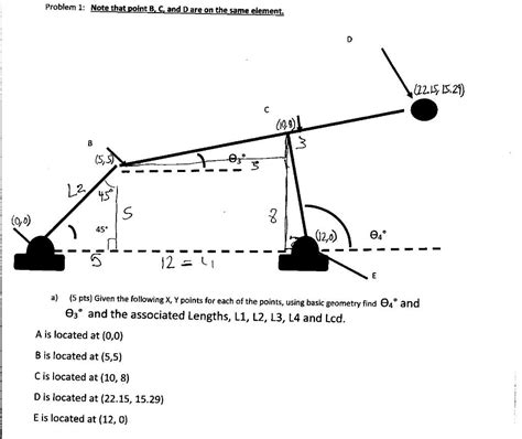 Problem 1 Note That Point B C And D Are On The Same Chegg Com