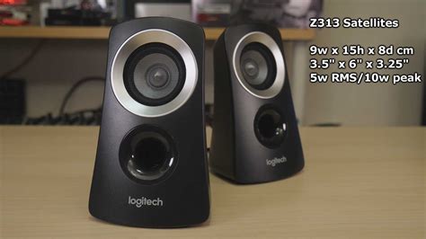 HOW GOOD Are Logitech Z313 S 30 Speakers Shaking Bass Techspin
