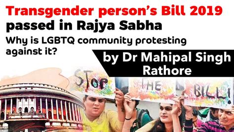 Transgender Persons Bill 2019 Free Pdf Download