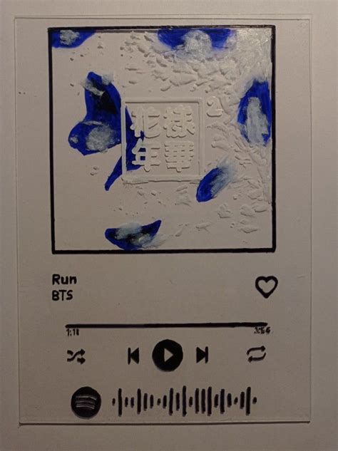 Spotify Frame Bts Carta