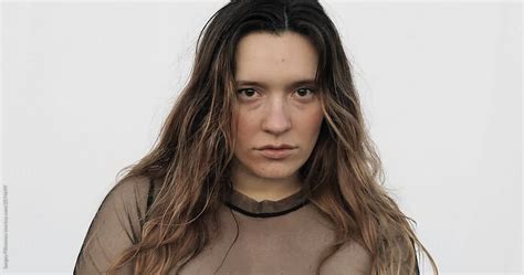 Serious Woman Looking At Camera By Stocksy Contributor Serge