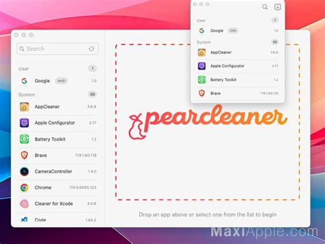 Pearcleaner Mac Désinstallez Proprement Vos Logiciels Gratuit Maxiapple