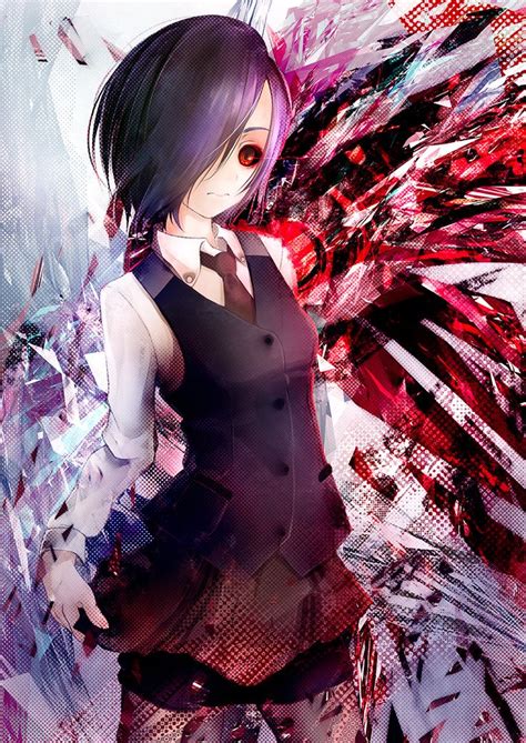 Tokyoghoul Toukakirishima Ghoul Tokyo Ghoul Touka Kirishima Tokyo Ghoul Anime