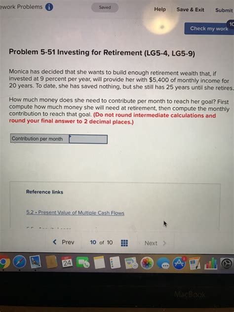 Solved Work Problem0 Saved Help Saveandexit Submit 10 Check