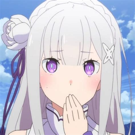 Re Zero Emilia Anime Anime Girl Anime Characters