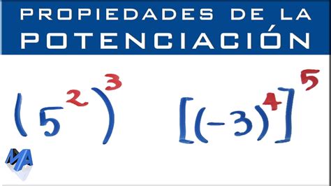 Cómo Calcular La Potencia De Un Exponente Elevado A Otro Exponente