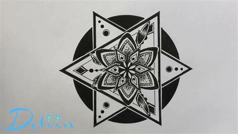 Drawing Tutoral How To Draw A Triangle Star With Exlicon Mx Youtube