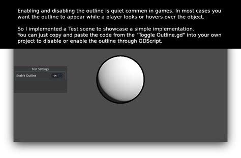 D Outline Godot Asset Library