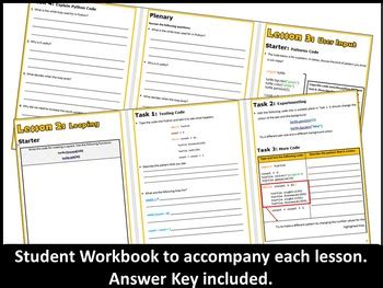 Python Programming Coding Work Book Creating Shapes Skill Level Beginner