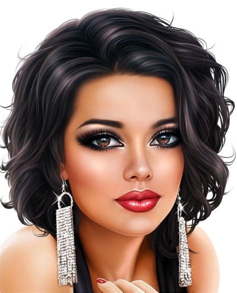 Beauty Art Beauty Women Colored Pencil Artwork Arte Sexy Painting