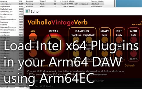 Load X64 Plug Ins Like Vsts From Your Arm Code Using Arm64ec Windows Midi And Music Dev