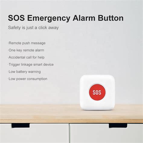 SOS Wireless Alarm Button Smart ZigBee SOS Wireless Alarm Button Keeper Smart