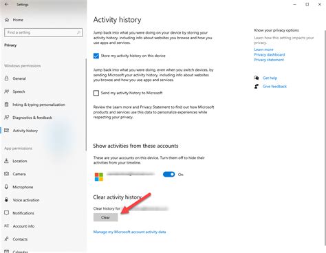 How To Clear Timeline History In Windows 10 For Privacy