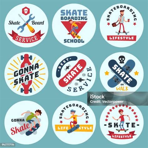 스케이트 보드 타는 사람들이 트릭 실루엣 스포츠 배지 극단적인 행동 활성 스케이트 보드 도시 젊은 점프 사람 벡터 일러스트 레이 션 거리에 대한 스톡 벡터 아트 및 기타