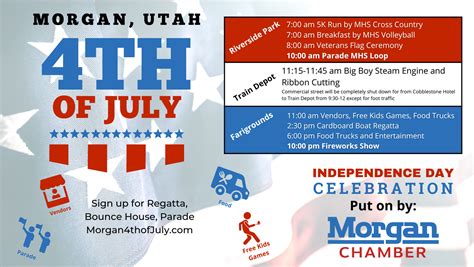 Morgans Spectacular 4th Of July Celebration Morgan Utah Chamber