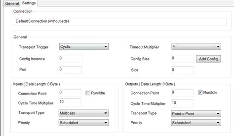 Connecting EtherNet IP Slaves