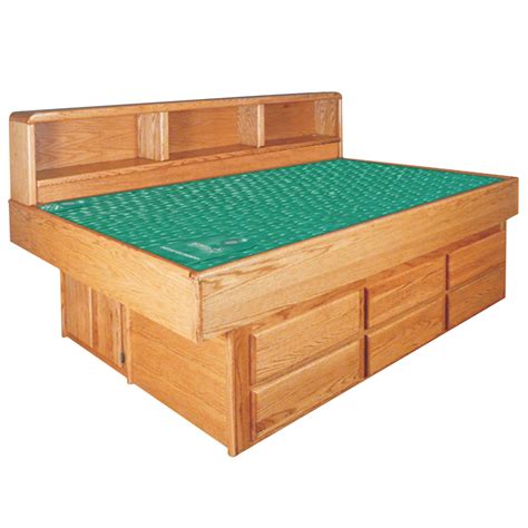 Oak Youth Waterbed Super Single Free Shipping Waterbed Bargains