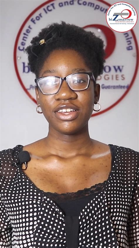 Ict And Computer Training Institute Abuja Nigeria Thank You Janet Fiyas We Are Happy You