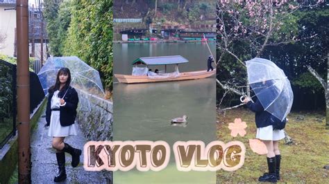 일본 Kyoto🇯🇵 비 내리는 교토 오히려 좋아 교토 감성 진득한 여행 브이로그⋆⁺₊⋆ 아라시야마 우동 야끼니쿠 Youtube