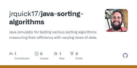 GitHub Jrquick17 Java Sorting Algorithms Java Simulator For Testing Various Sorting