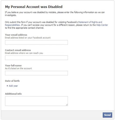 How To Re Enable Disabled Facebook Accounts Techglimpse
