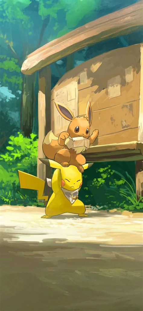 Pikachu And Eevee Hd Wallpaper Fors