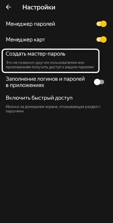 Как создать мастер пароль в Яндекс Браузере База знаний Timeweb Community