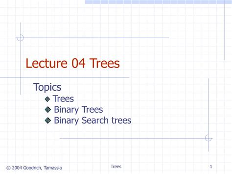 Ppt Lecture 04 Trees Powerpoint Presentation Free Download Id5781680