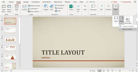 How To Add Audio To A Powerpoint