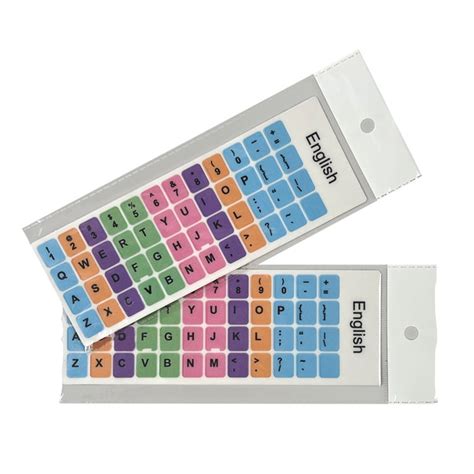 Keyboard Sticker Multi Backgrounds Colored Keypad Repair Film Matte Wear Resiatant For Computer