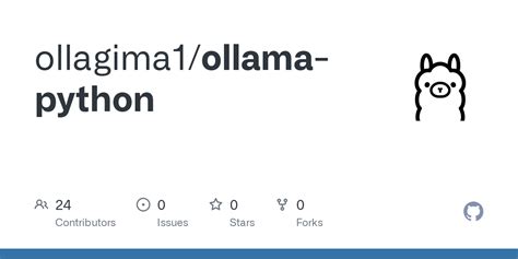 Github Ollagima1ollama Python