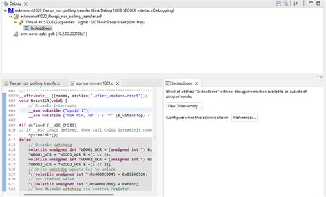 Rt1021 Readwrite To Flash When Running Xip From The Same Flash Nxp
