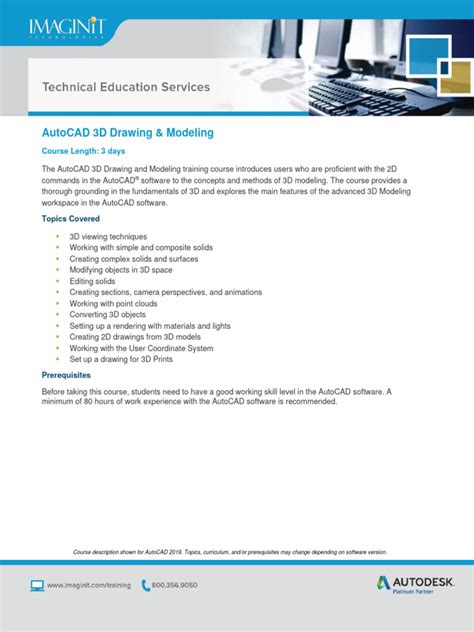 Acad 3d Mod Pdf 3 D Computer Graphics 3 D Modeling