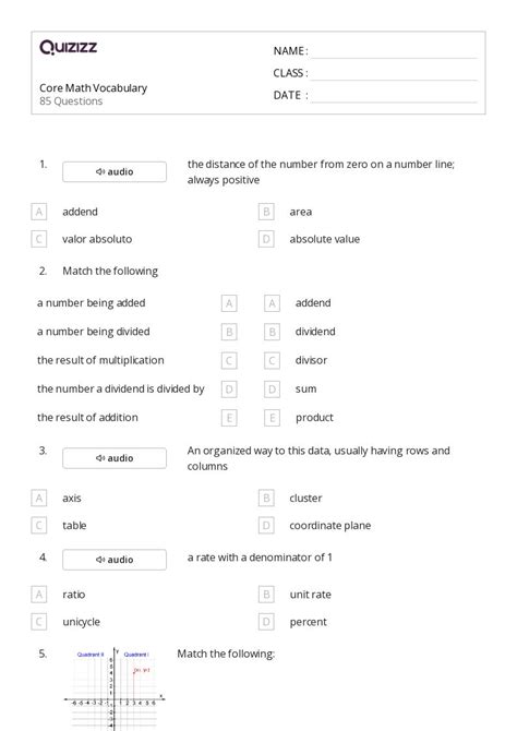 50 Multi Digit Multiplication And The Standard Algorithm Worksheets On Quizizz Free And Printable