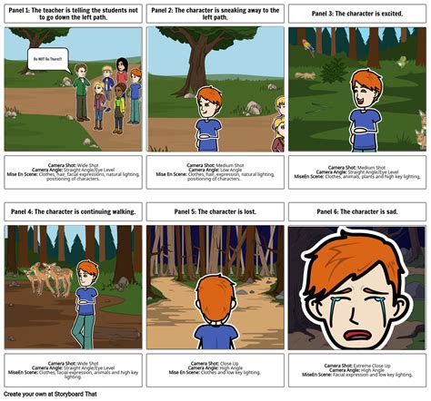 English Storyboard Assignment Storyboard Af Ef055ad8