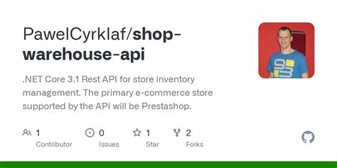 Github Pawelcyrklaf Shop Warehouse Api Net Core Rest Api For Store Inventory Management