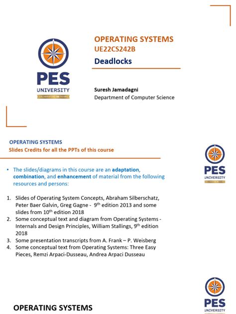 Unit 2 Lecture 34 Deadlock Detection Pdf Concurrency Computer