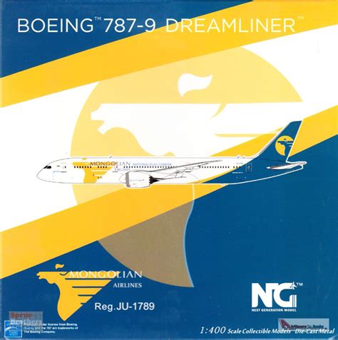 Ngm55089 1400 Ng Model Mongolian Airlines B787 9 Reg Ju 1789 Pre