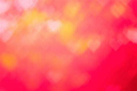 레드 히트 열정과 매력적인 밝은 보케 배경 하트 모양의 보케 빨간 추상적 배경 배너 테마 일러스트를 좋아합니다 발렌타인 데이 컨셉 공간을 복사합니다 장식 반짝이 디자인 0
