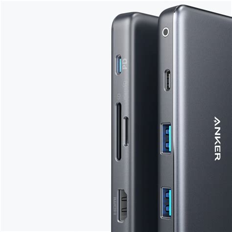 Anker 7 In 1 USB Type C Hub Gray A83460A2 Best Buy