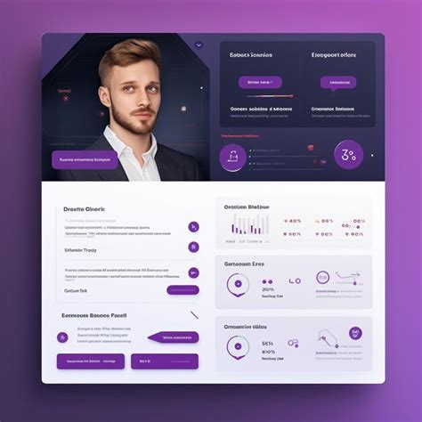 Modern Ui Ux Choose Character Component Premium Ai Generated Image
