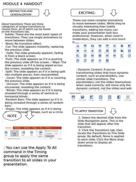 Exciting Abstraction And Generalization Pdf