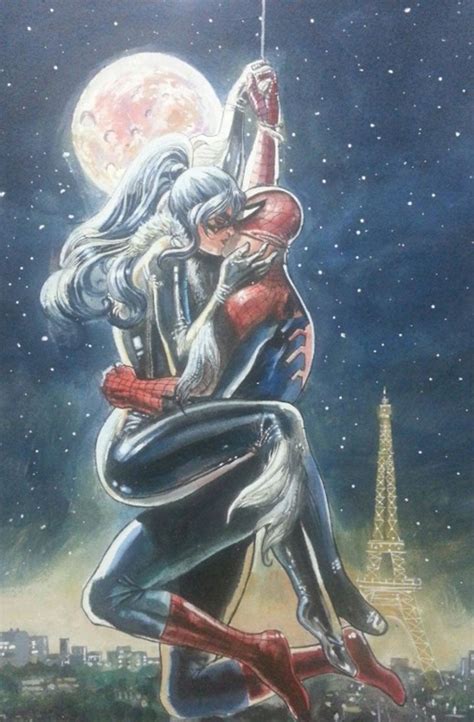 Spiderman Fan Art Nothing Like Superheroes In Love Spider Man And