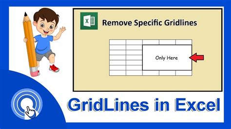 Gridline In Excel Remove Gridlines In Excel Youtube