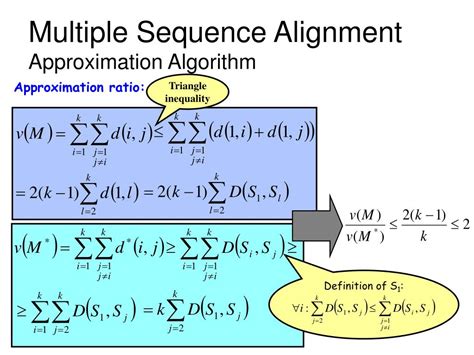 Ppt Multiple Sequence Alignment Powerpoint Presentation Free