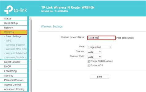 Cara Setting Tp Link Tl Wr840n Dan Atur Password Wifi Menit Info