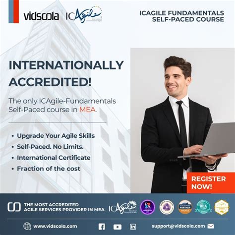The Only Icagile Fundamentals Self Paced Course In Mea Vidscola Dwc
